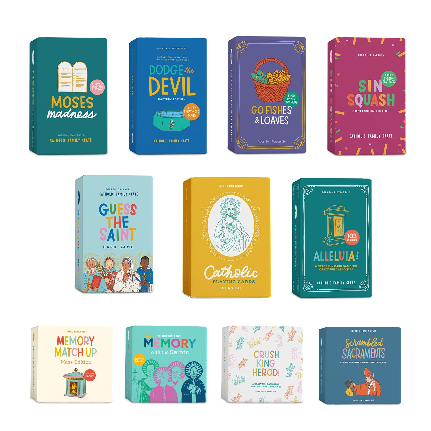 All Card Games Bundle – Catholic Family Crate