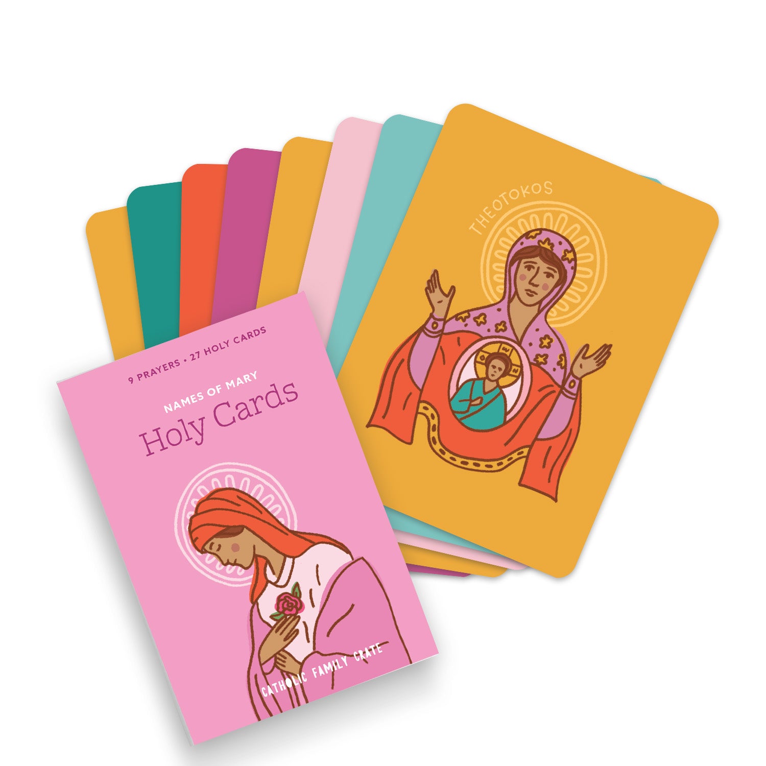 Holy Cards - Marian Pack (28 cards) – Catholic Family Crate