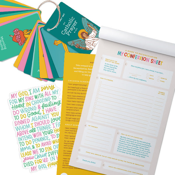 Reconciliation Gift Set - Small + My Catholic Prayer Ring – Catholic ...