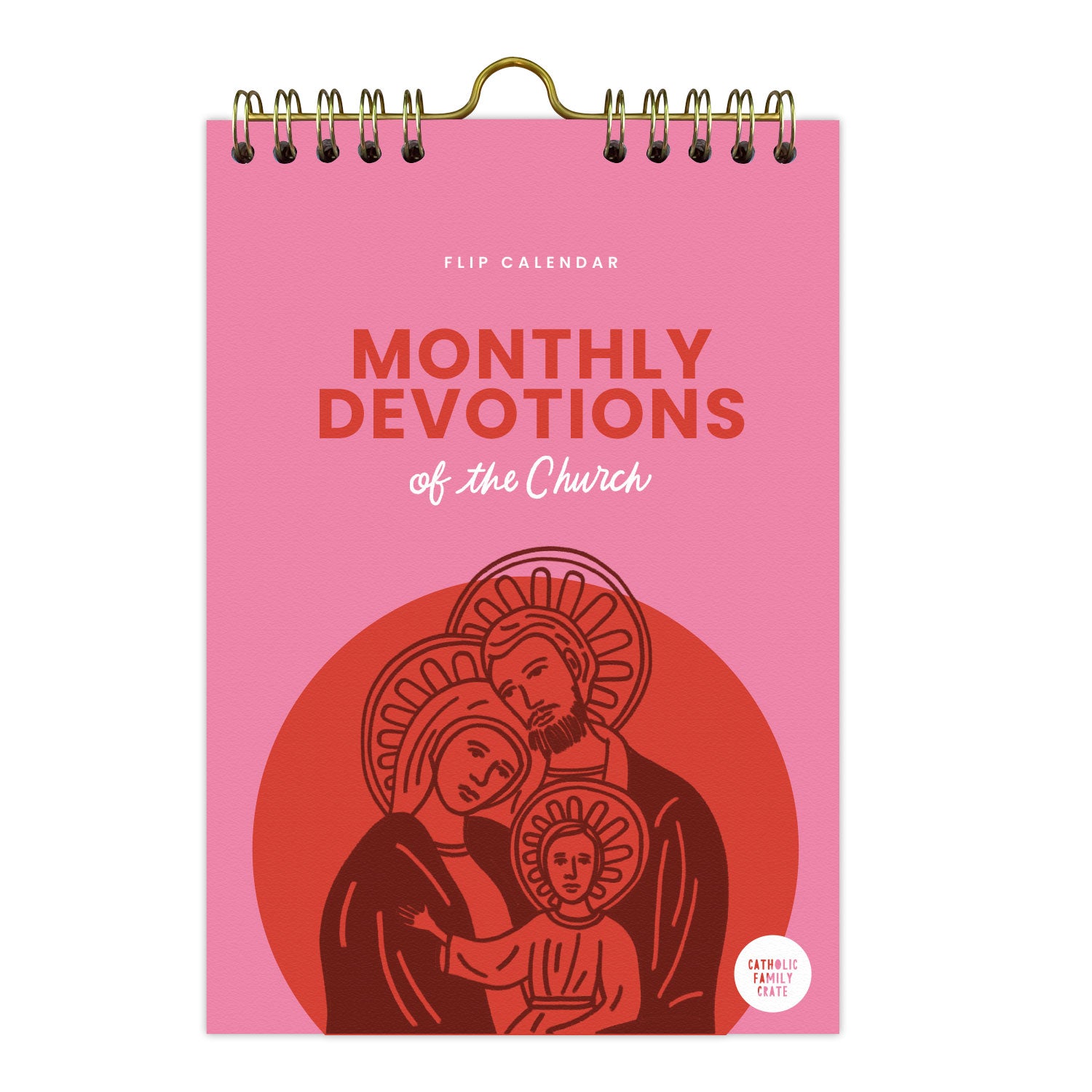 Monthly Devotion Flip Calendar – Catholic Family Crate