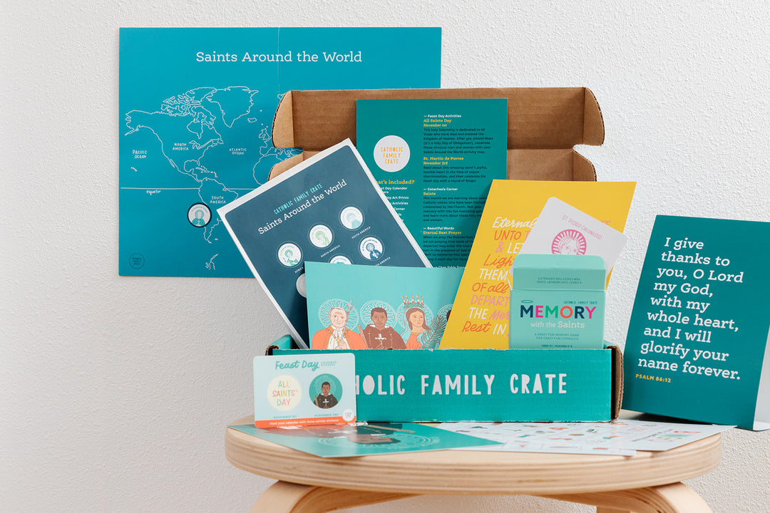 November crate: All Saints Day, St. Martin de Porres, Saints Memory ...