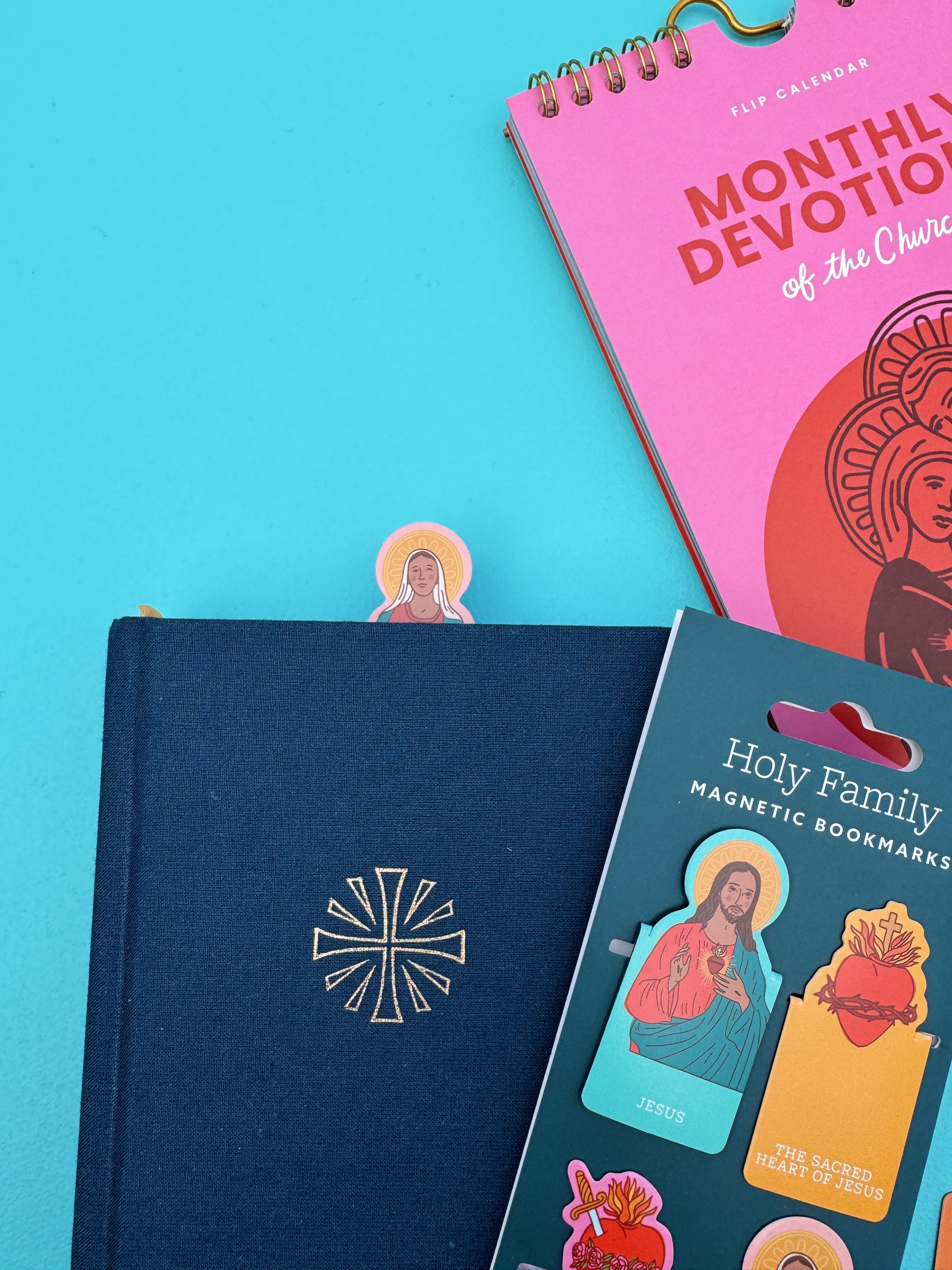 Holy Family Magnetic Bookmarks – Catholic Family Crate