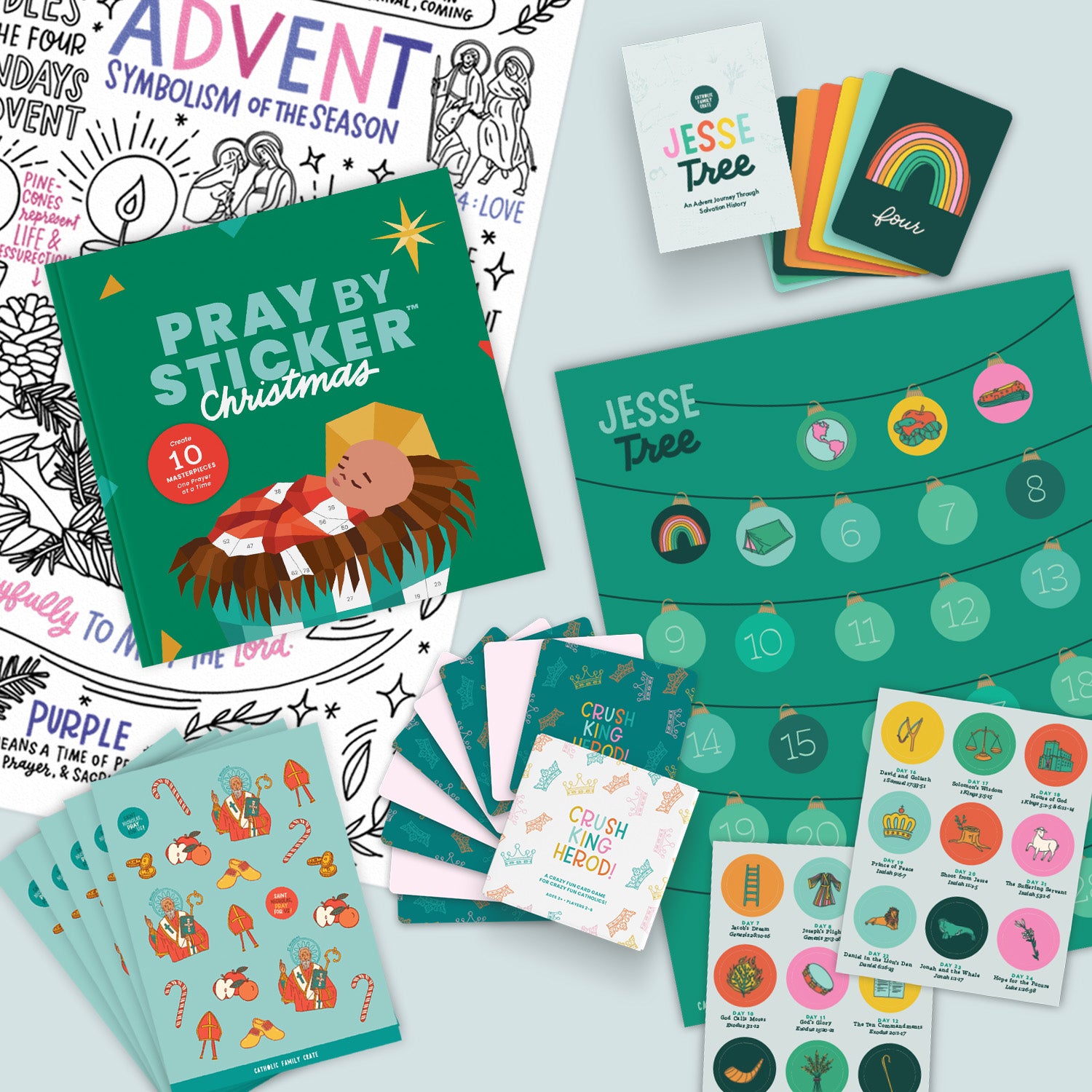 Advent & Christmas Bundle – Catholic Family Crate