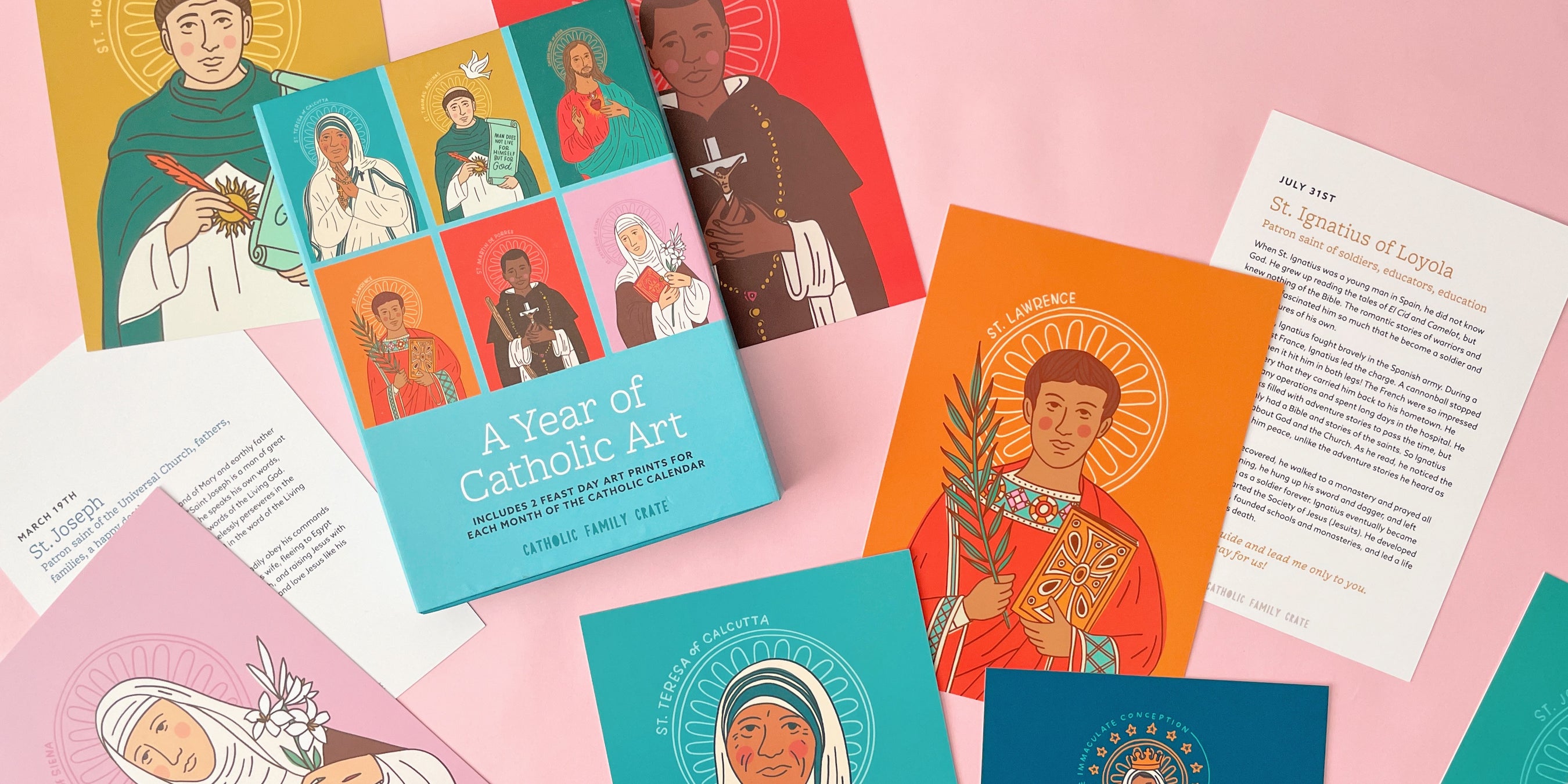 St. Thomas Aquinas + coloring page – Catholic Family Crate