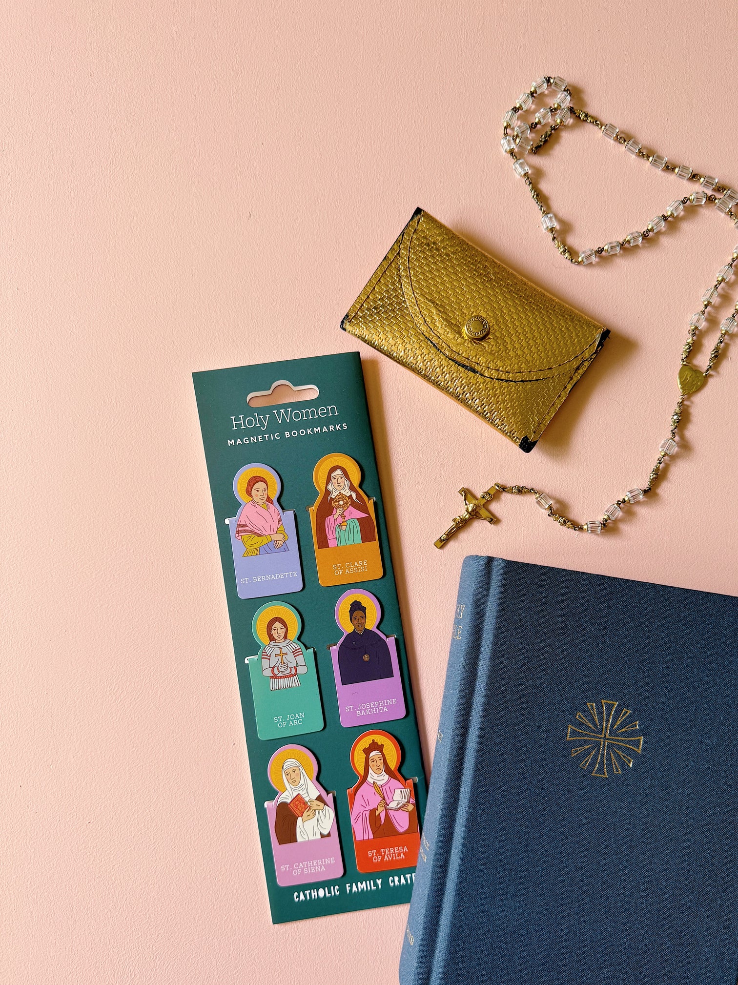 Holy Women Magnetic Bookmarks – Catholic Family Crate