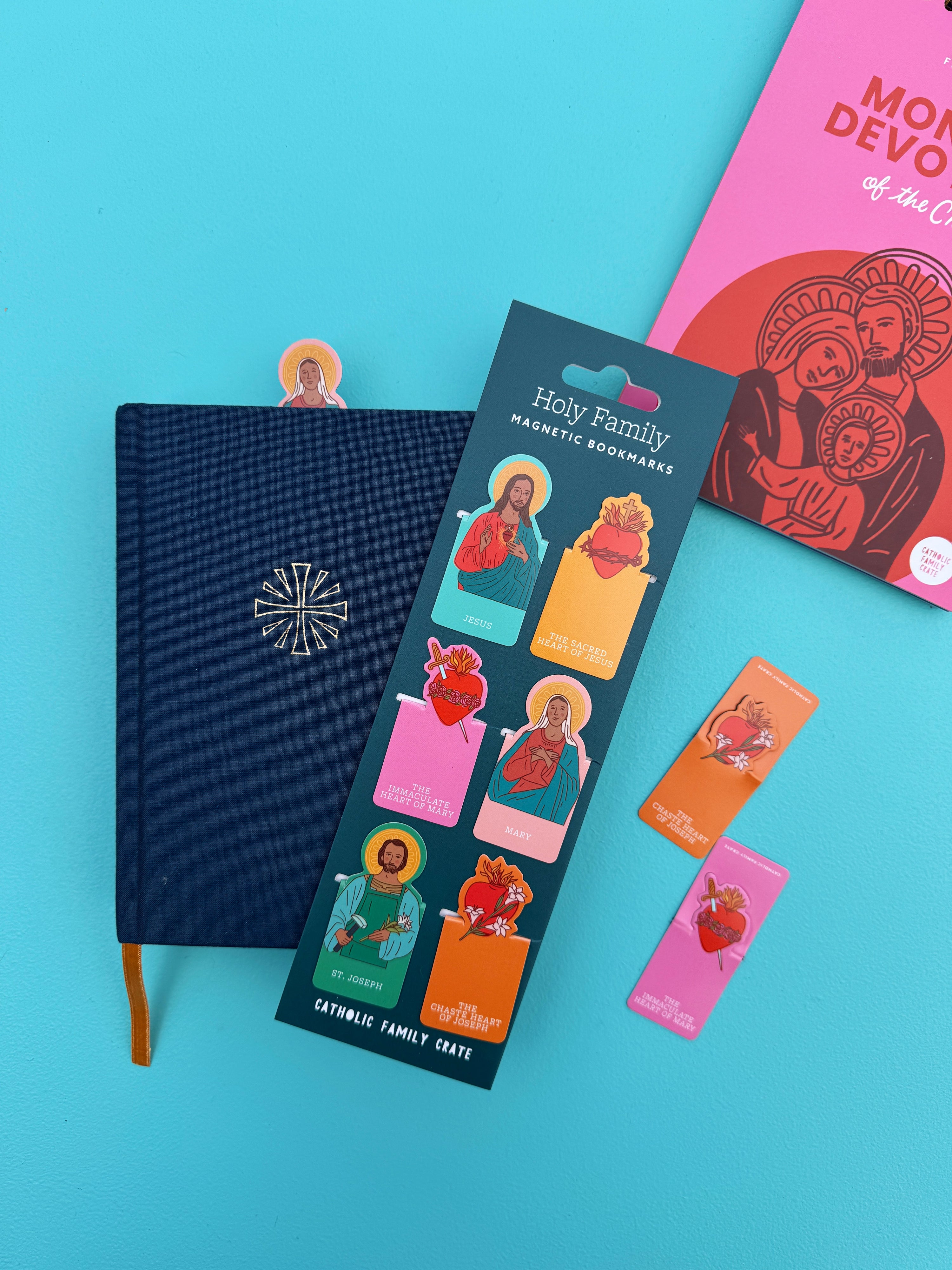 Holy Family Magnetic Bookmarks – Catholic Family Crate