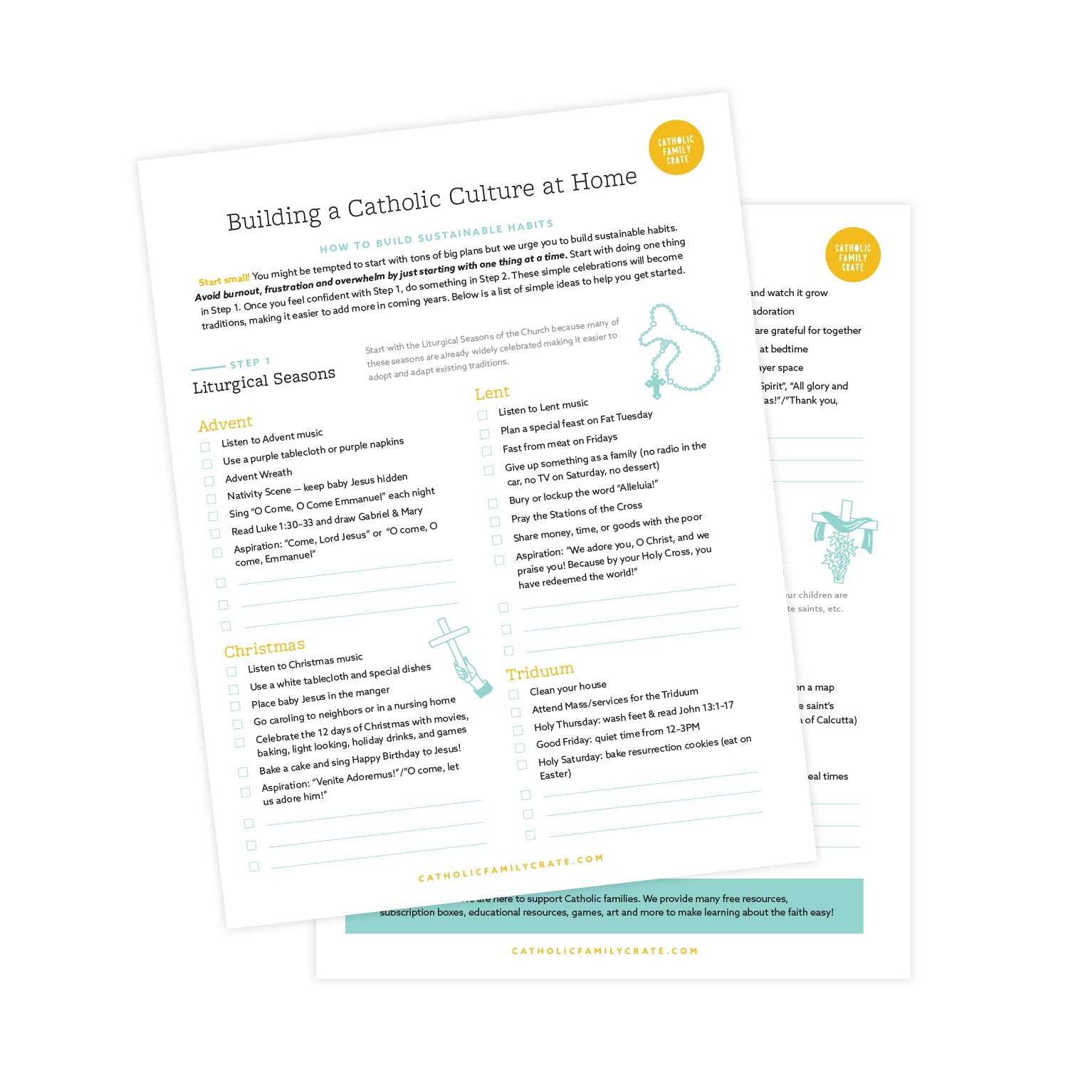 Guide to Building a Catholic Culture at Home – Catholic Family Crate