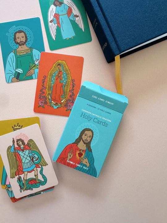 Holy Cards - Catholic Prayers (27 cards) – Catholic Family Crate
