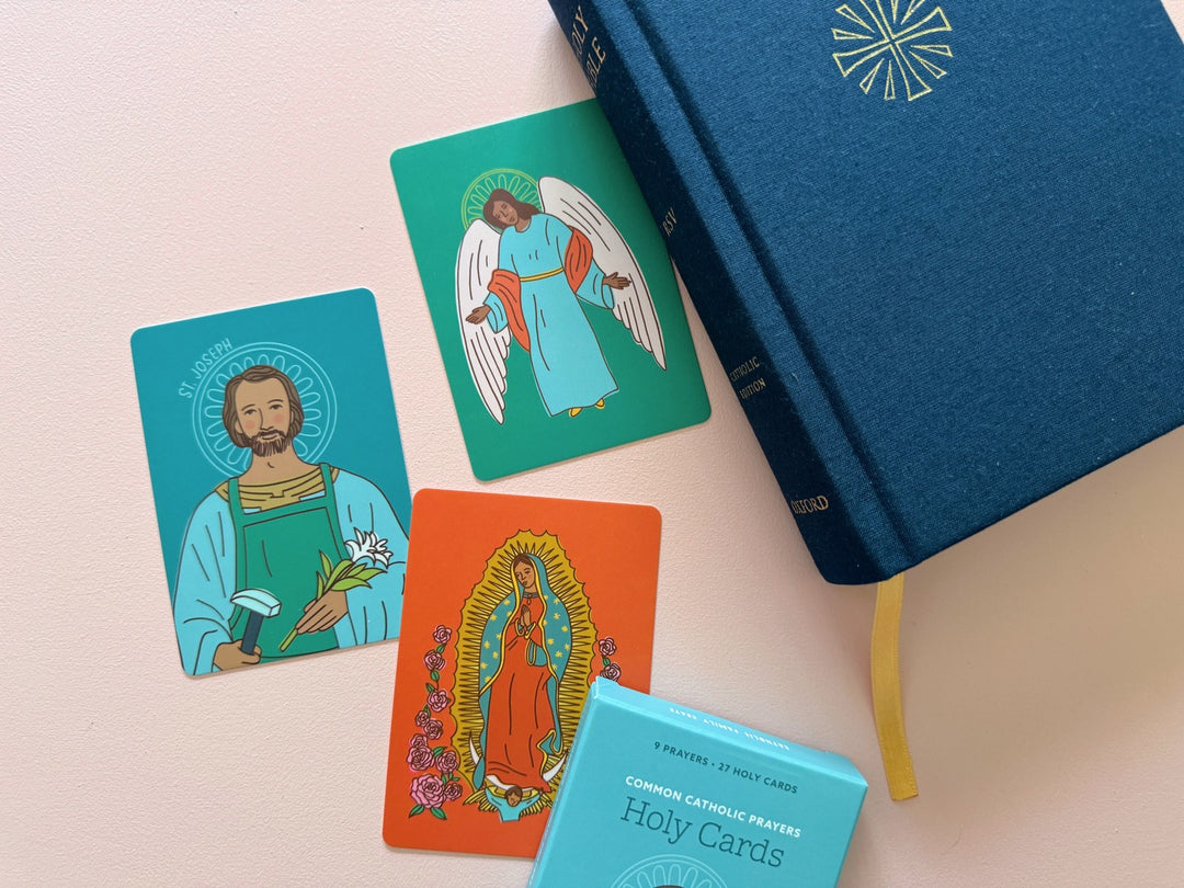 Holy Cards - Catholic Prayers (27 cards) – Catholic Family Crate