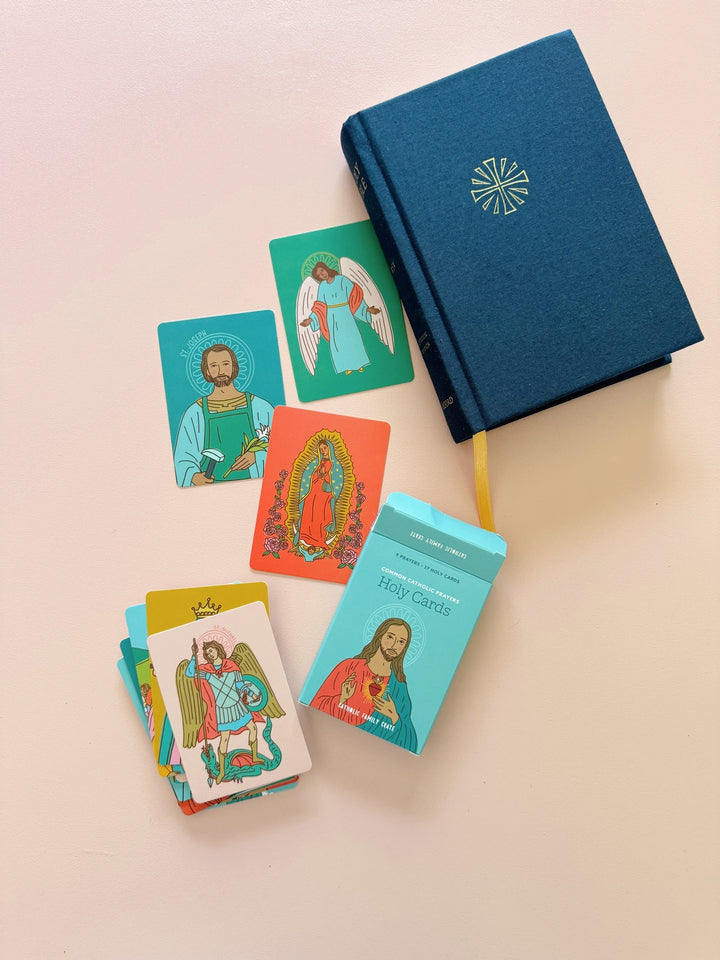 Holy Cards - Catholic Prayers (27 cards) – Catholic Family Crate