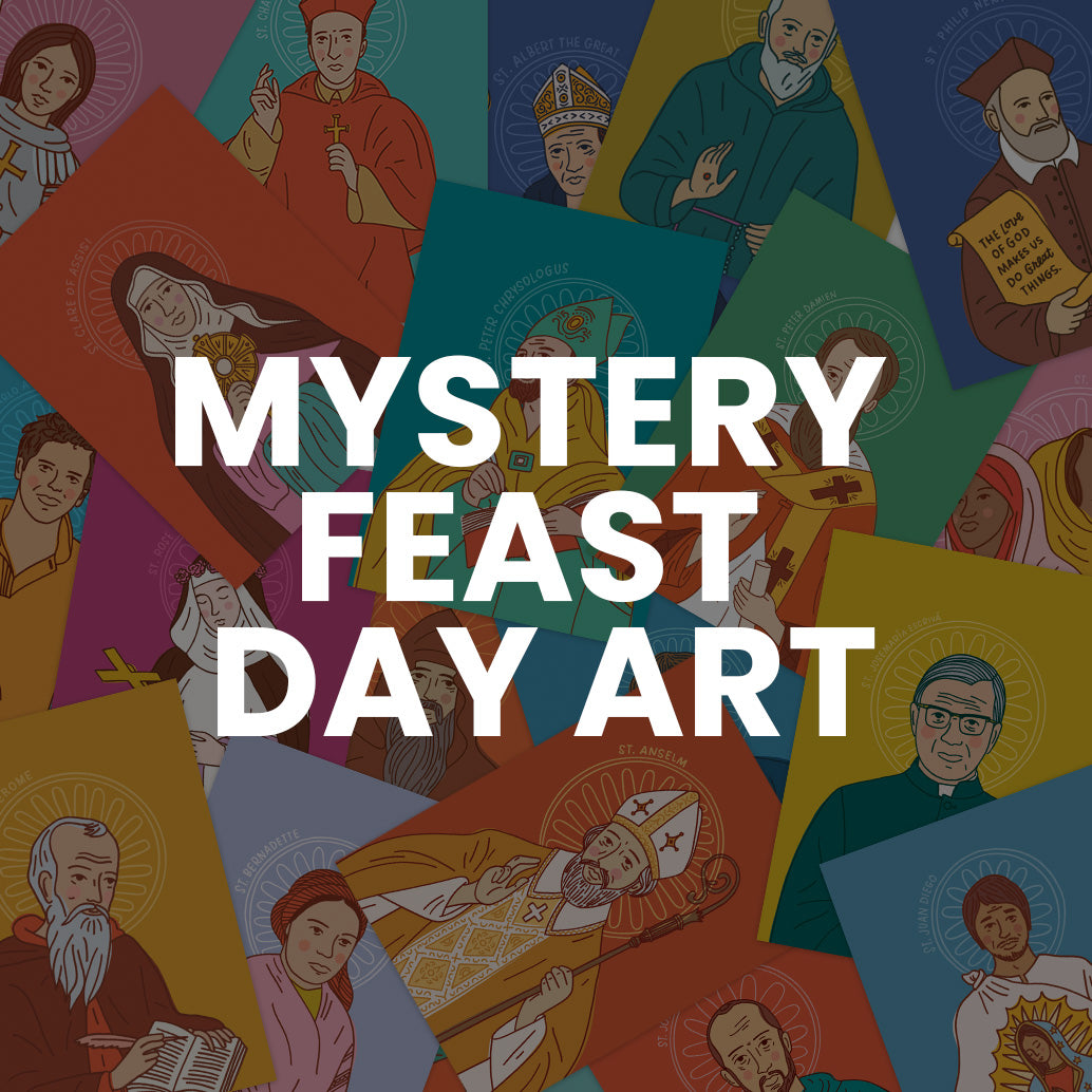 Mystery Feast Day Art Print Pack (set of 16) – Catholic Family Crate