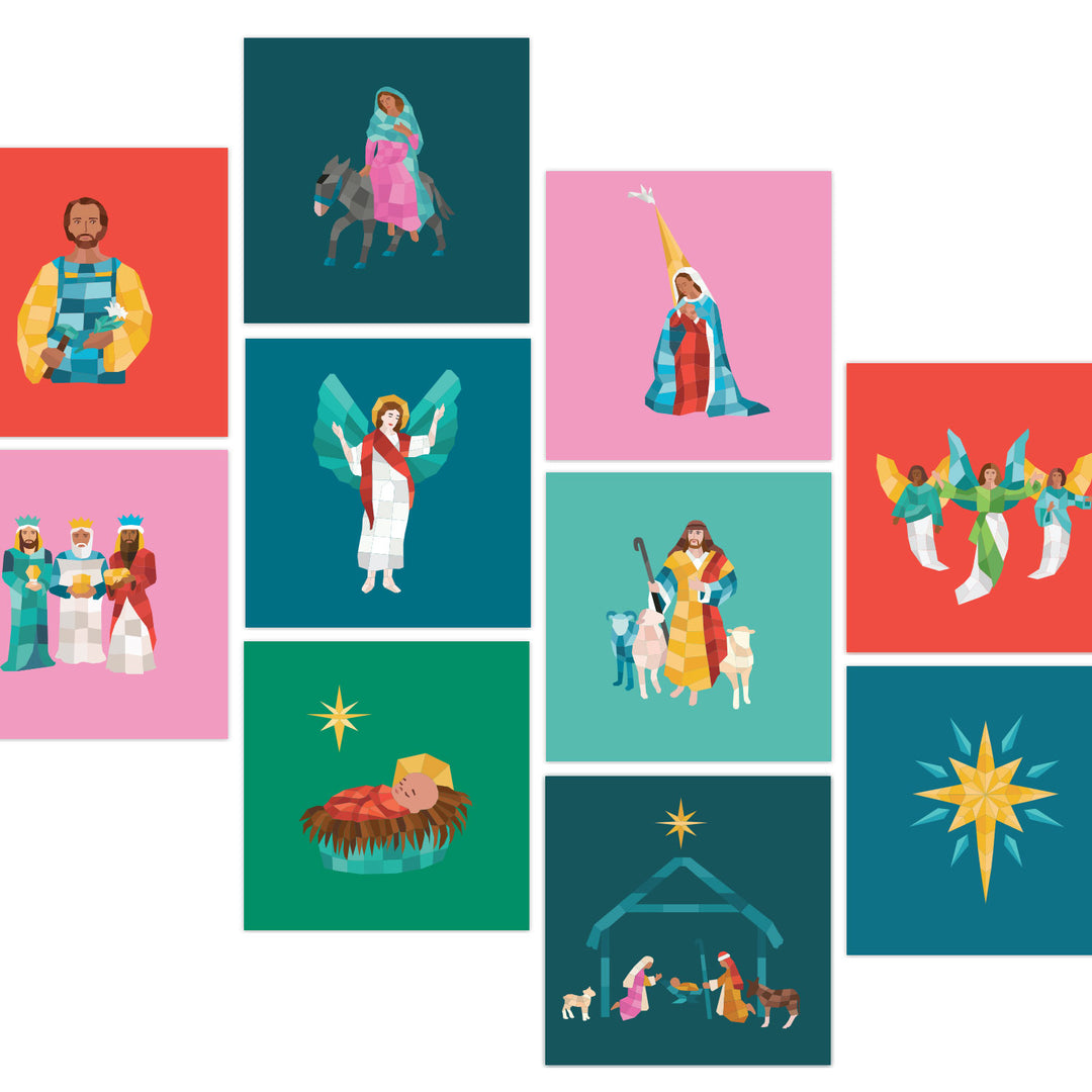 Pray by Sticker: Christmas Sticker Book – Catholic Family Crate