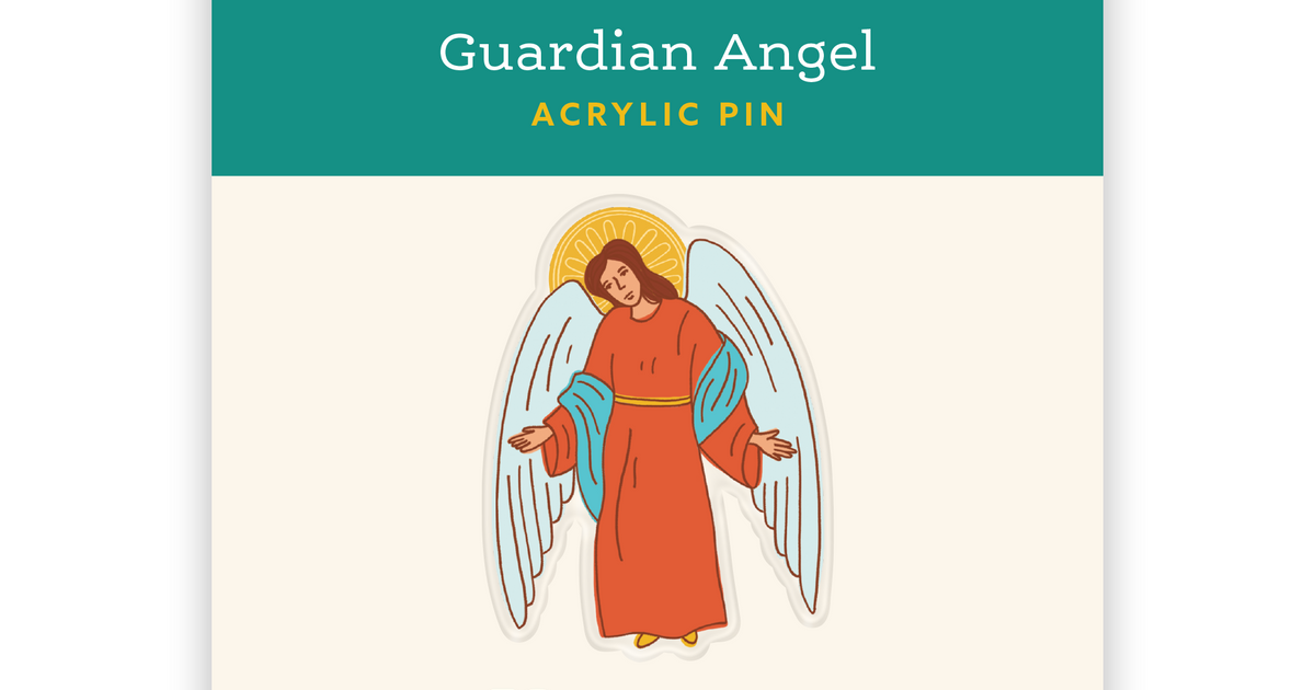 Guardian Angel Pin – Catholic Family Crate