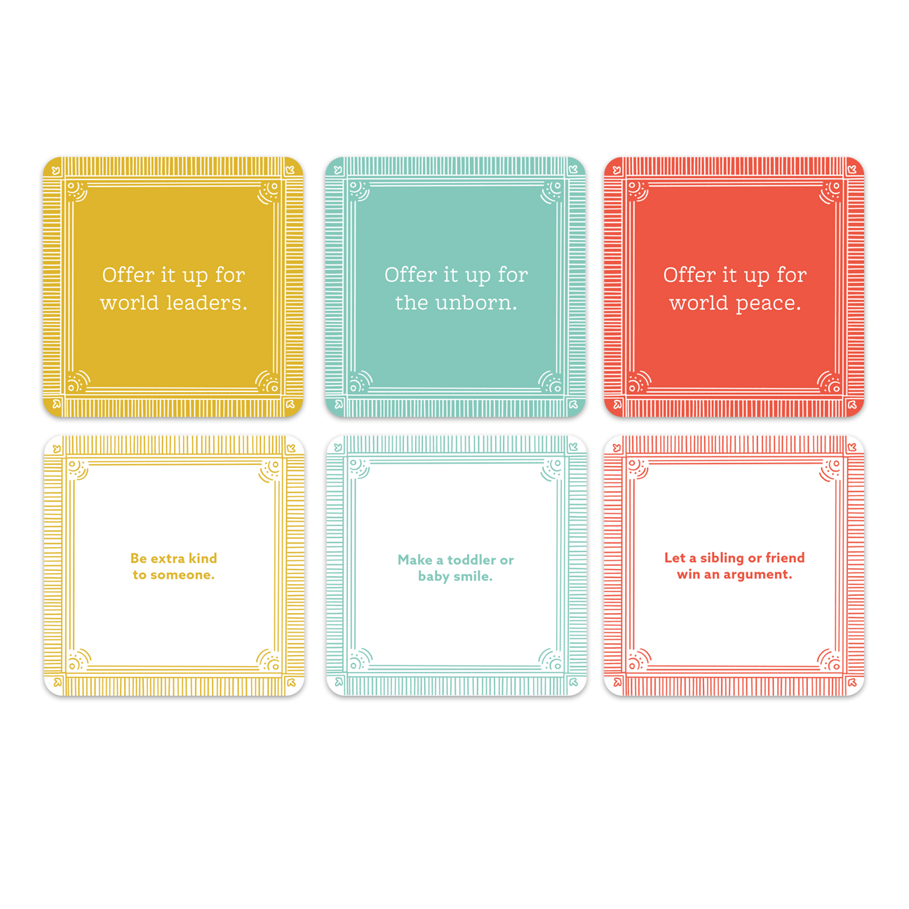 St. Thérèse of Lisieux Little Way Inspiration Cards – Catholic Family Crate