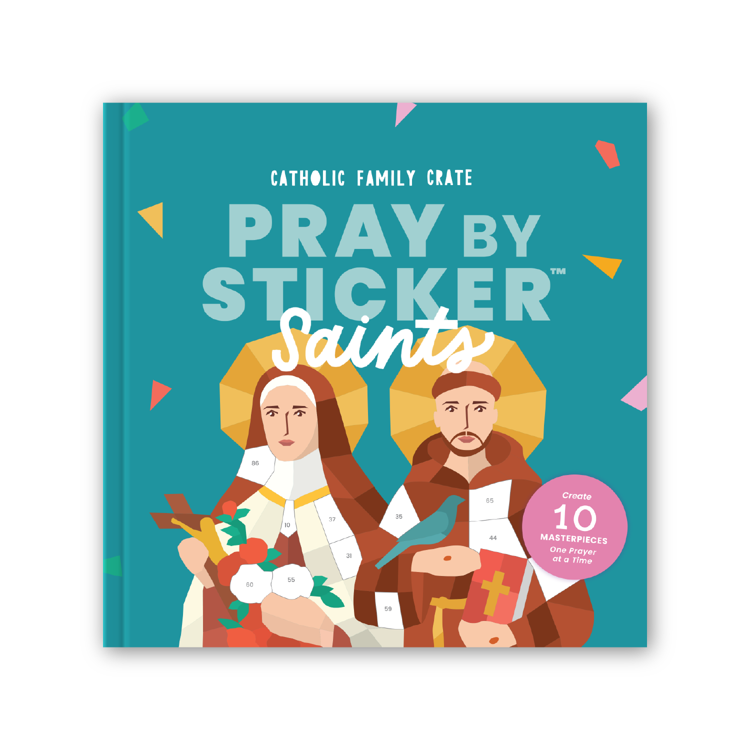 Pray by Sticker: Saints Sticker Book – Catholic Family Crate