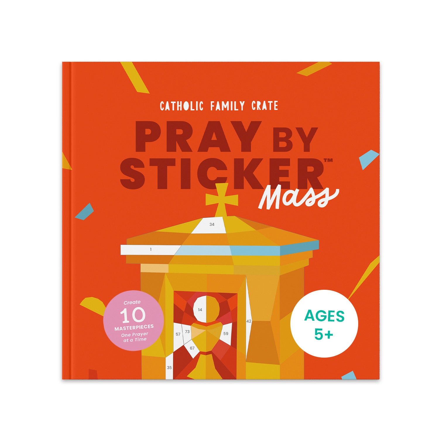 Pray by Sticker: Mass Sticker Book – Catholic Family Crate