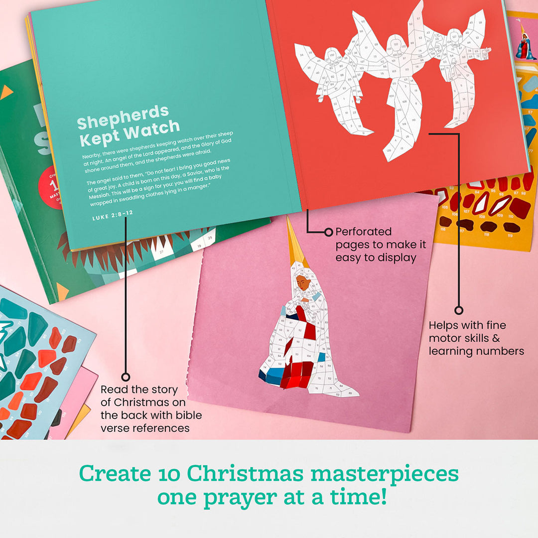 Pray by Sticker: Christmas Sticker Book – Catholic Family Crate