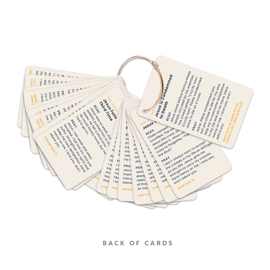 Stations of the Cross Ring – Catholic Family Crate