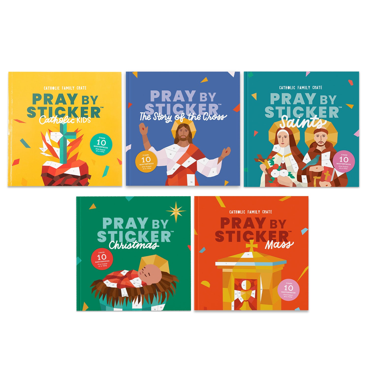 All Sticker Books Bundle – Catholic Family Crate