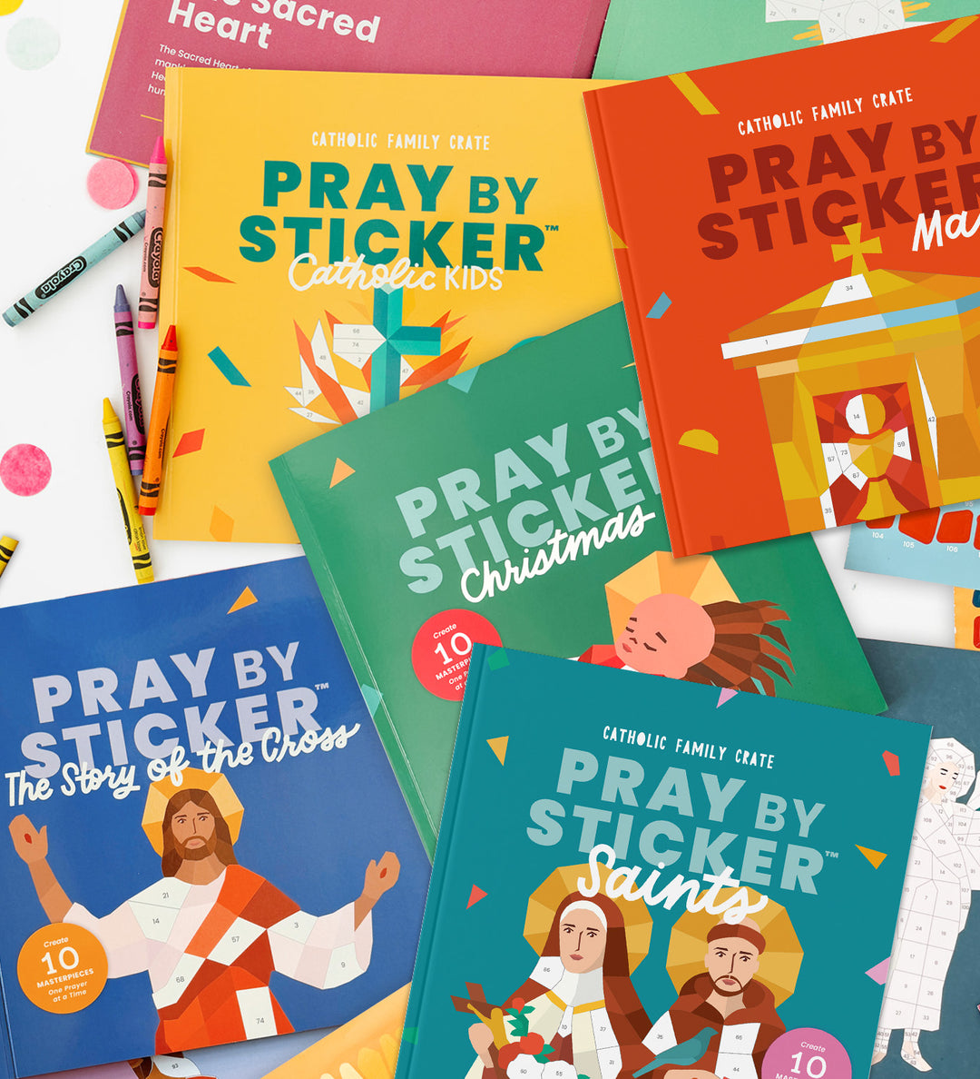 Screen-Free Catholic Sticker Books – Catholic Family Crate