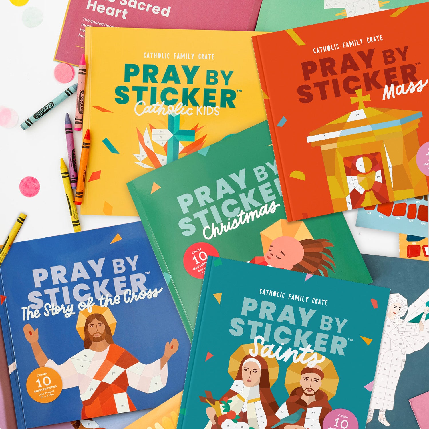 Screen-Free Catholic Sticker Books – Catholic Family Crate