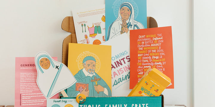 St. Lucy + FREE coloring page – Catholic Family Crate