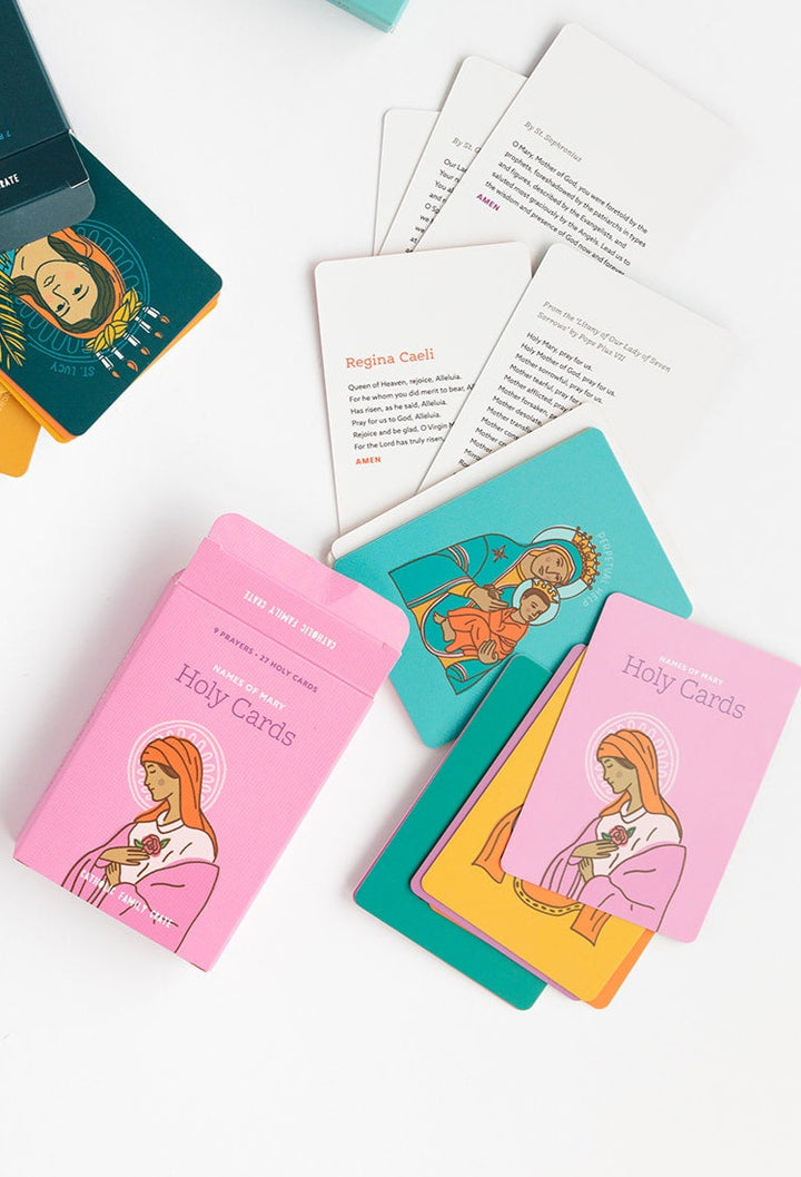 Holy Cards - Marian Pack (28 cards) – Catholic Family Crate