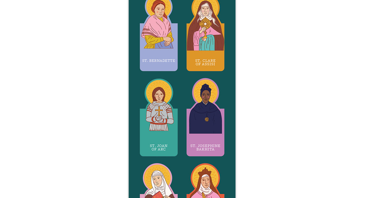 Holy Women Magnetic Bookmarks – Catholic Family Crate
