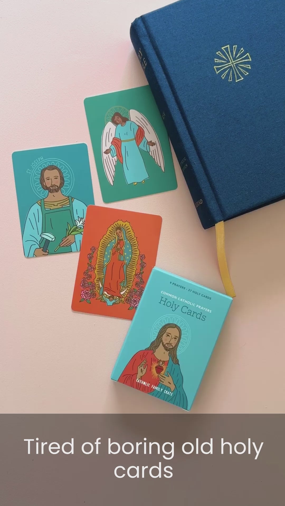 Holy Cards - Catholic Prayers (27 cards) – Catholic Family Crate