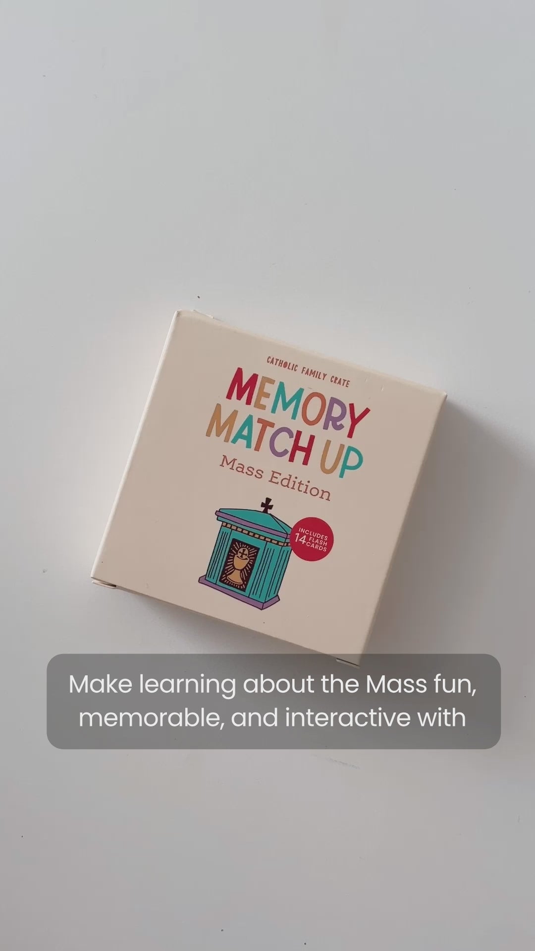 Mass Memory Game + Flashcards – Catholic Family Crate