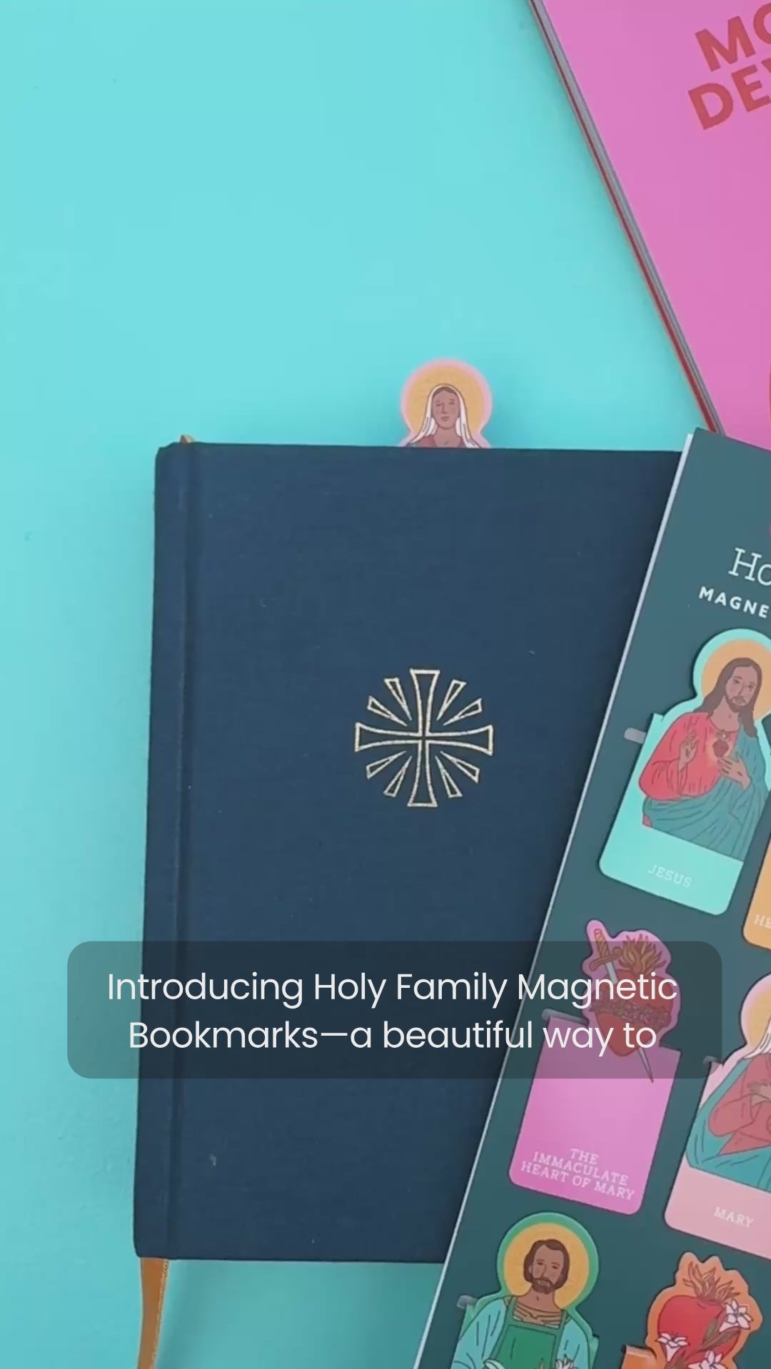 Holy Family Magnetic Bookmarks – Catholic Family Crate