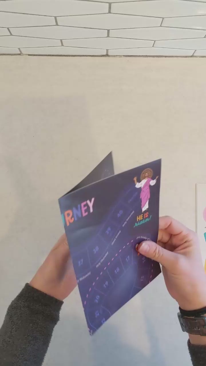 "My Lenten Journey" Interactive Lent Sticker Calendar – Catholic Family ...