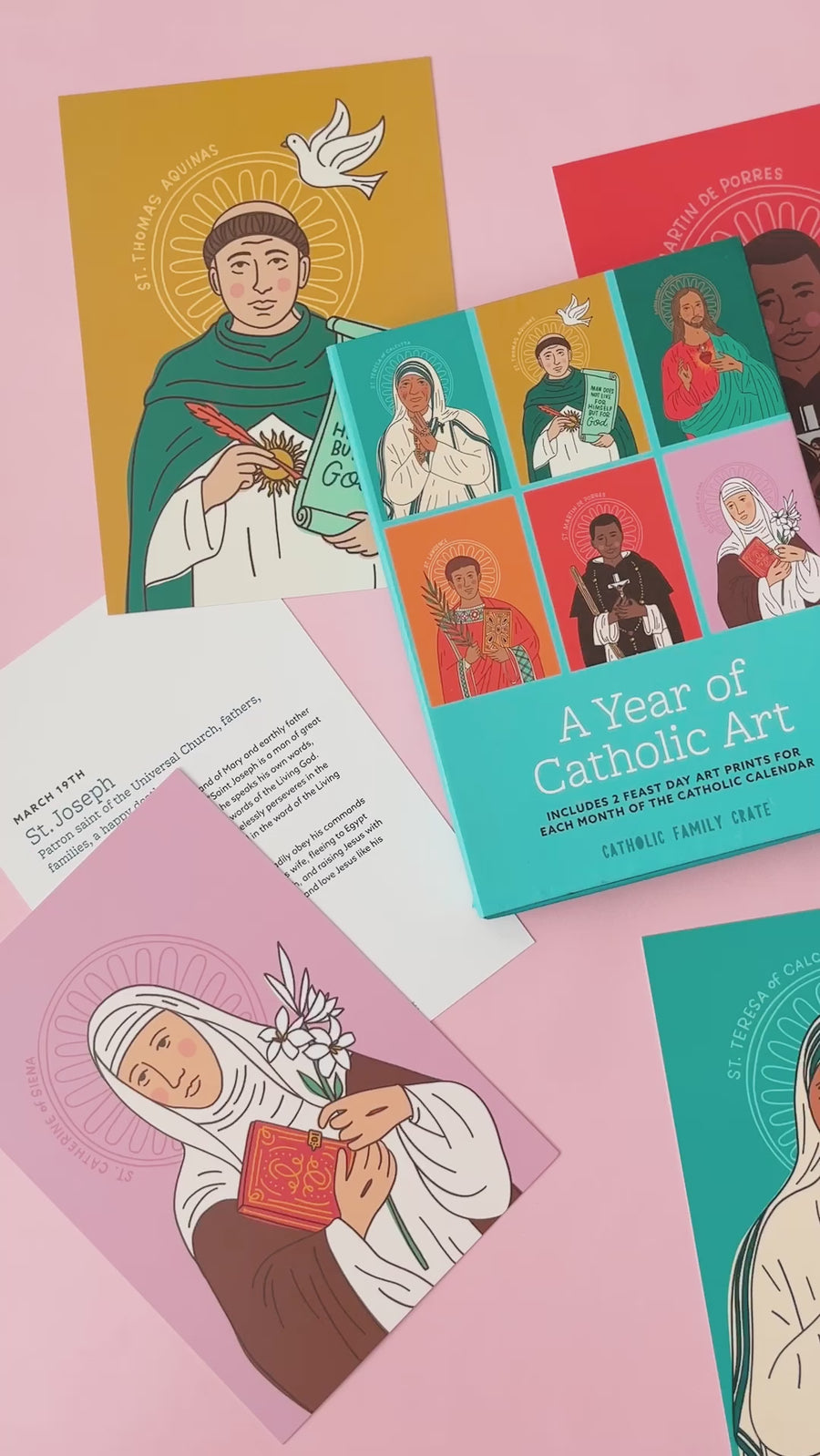 A Year of Catholic Art - Collection 1 – Catholic Family Crate