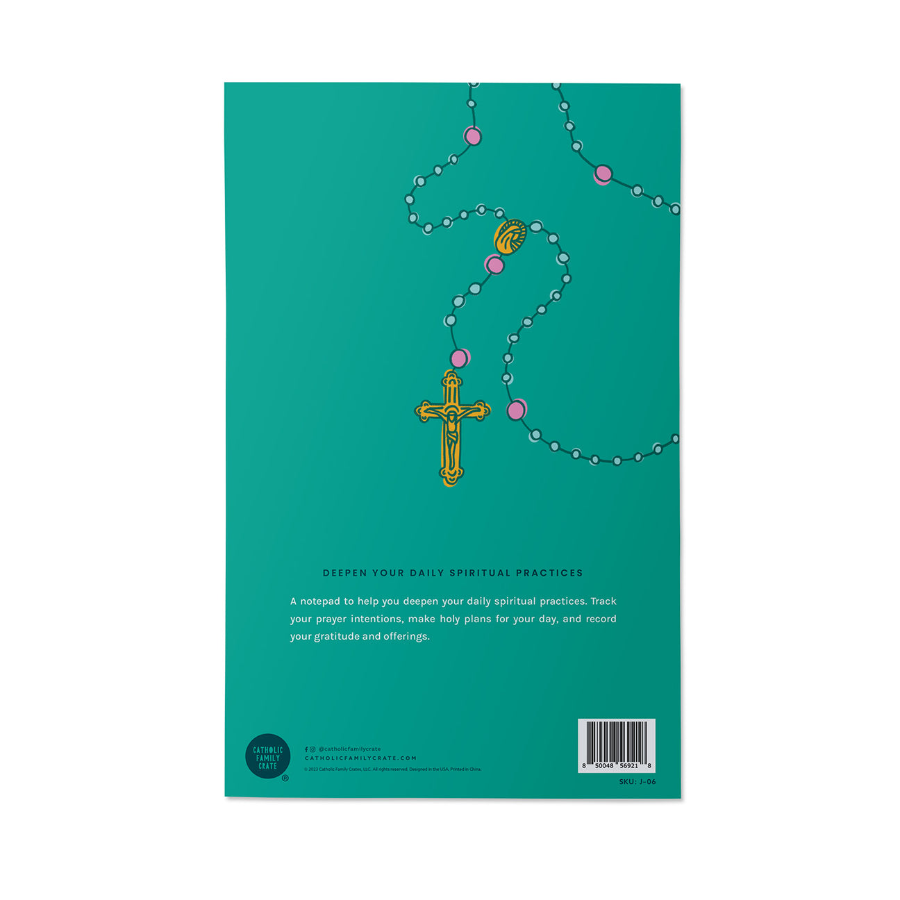 Spiritual To Do List Notepad – Catholic Family Crate