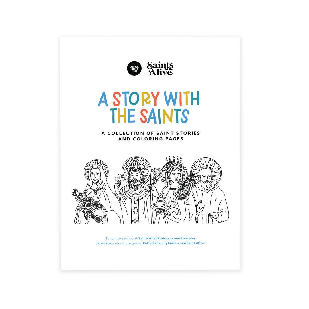 A Story with the Saints: Saints Alive Podcast™ Coloring Pages ...