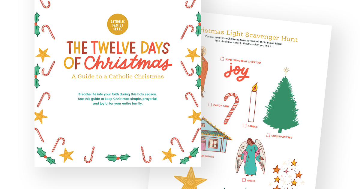 12 Days of Christmas Activity Pack – Catholic Family Crate