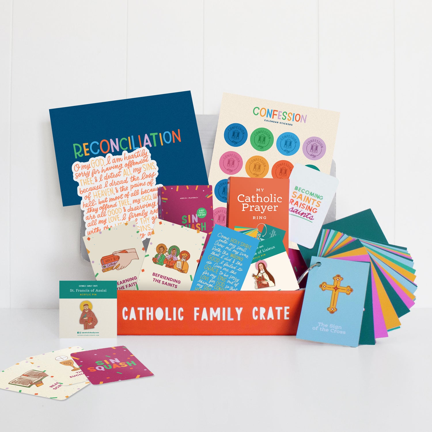 Reconciliation Gift & Education Crate – Catholic Family Crate