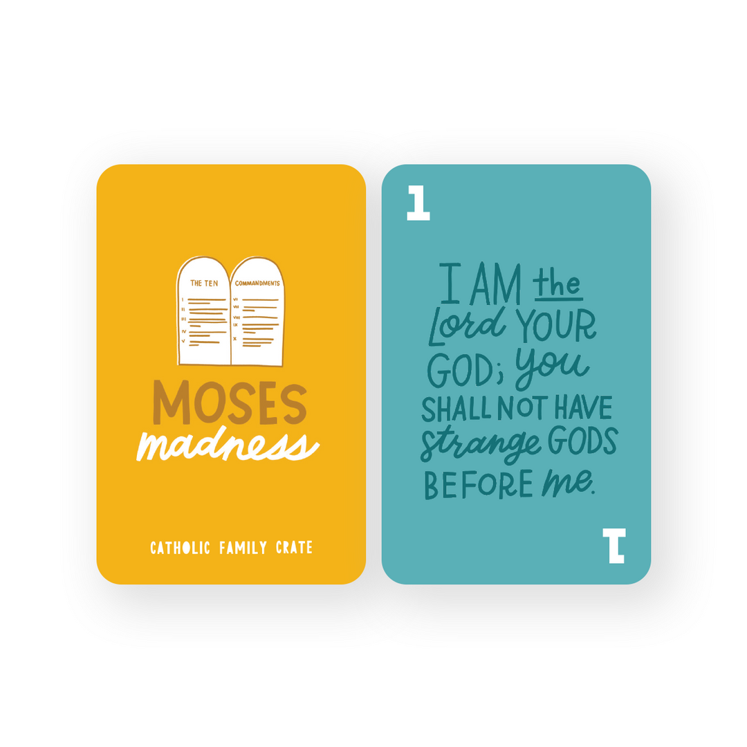 Moses Madness Card Game – Catholic Family Crate