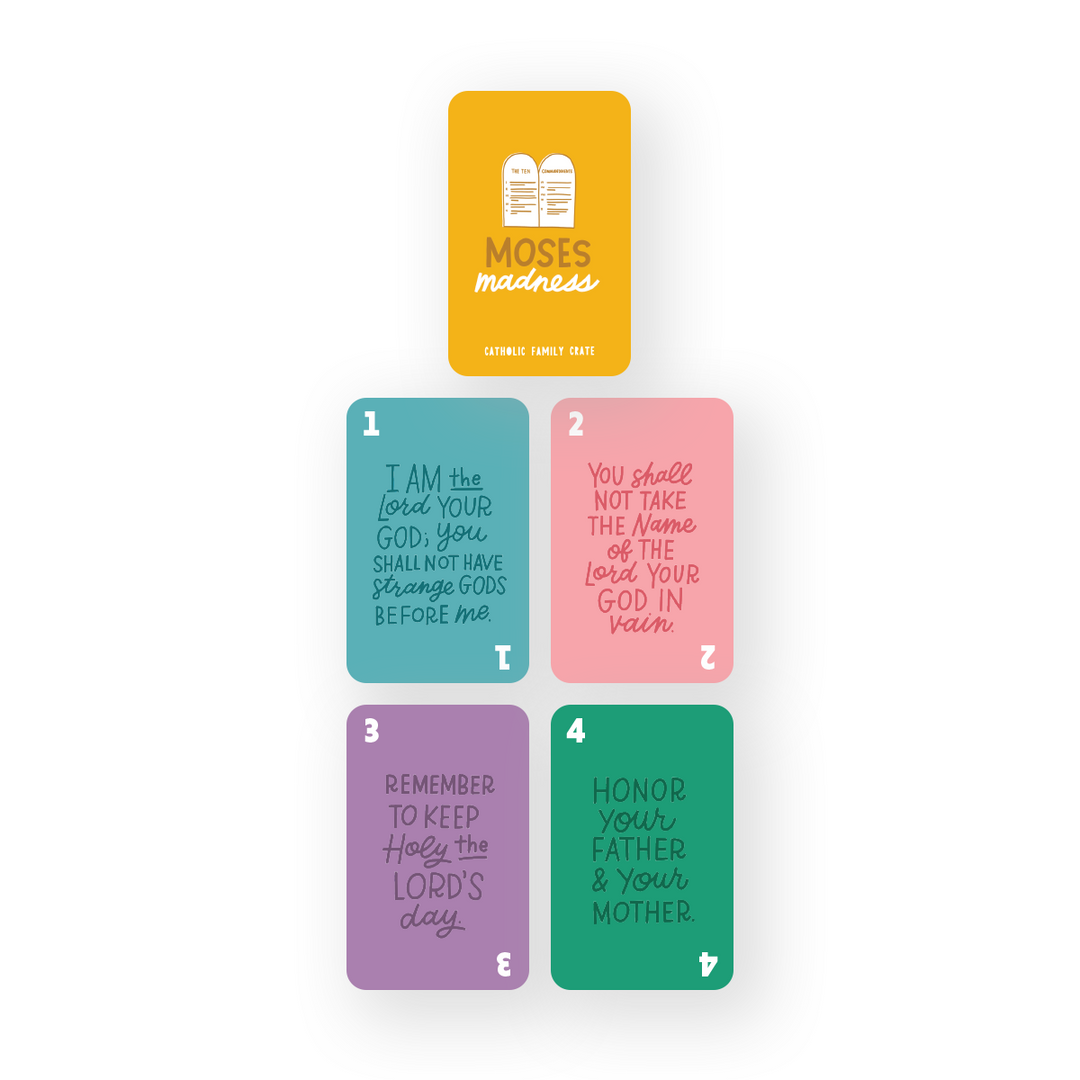 Moses Madness Card Game – Catholic Family Crate