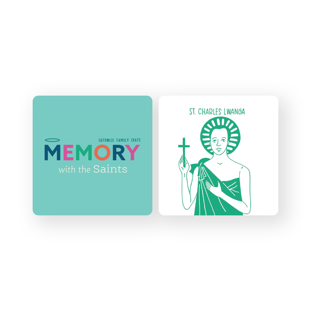 Saints Memory Game + Flashcards – Catholic Family Crate