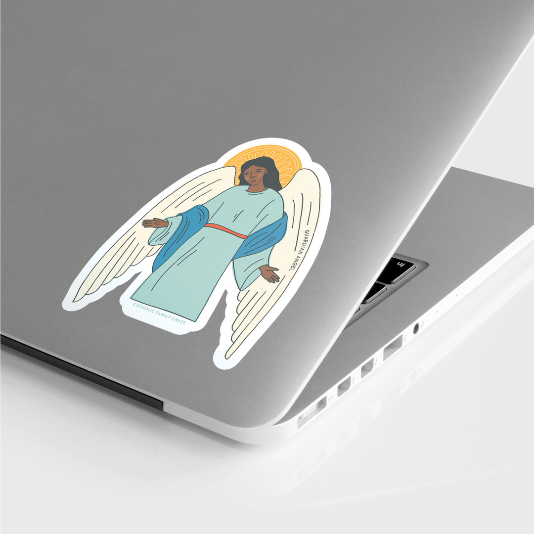Guardian Angel Sticker – Catholic Family Crate