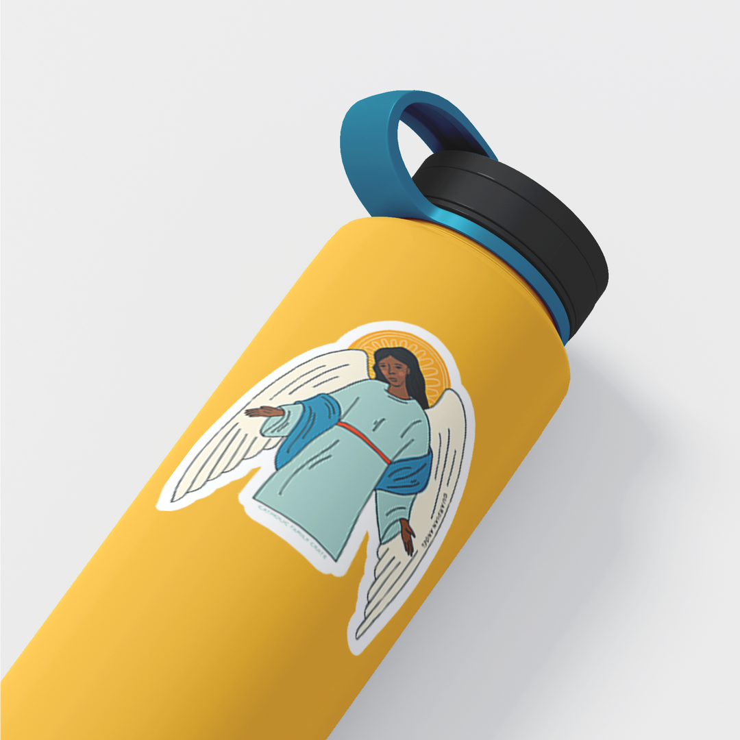 Guardian Angel Sticker – Catholic Family Crate