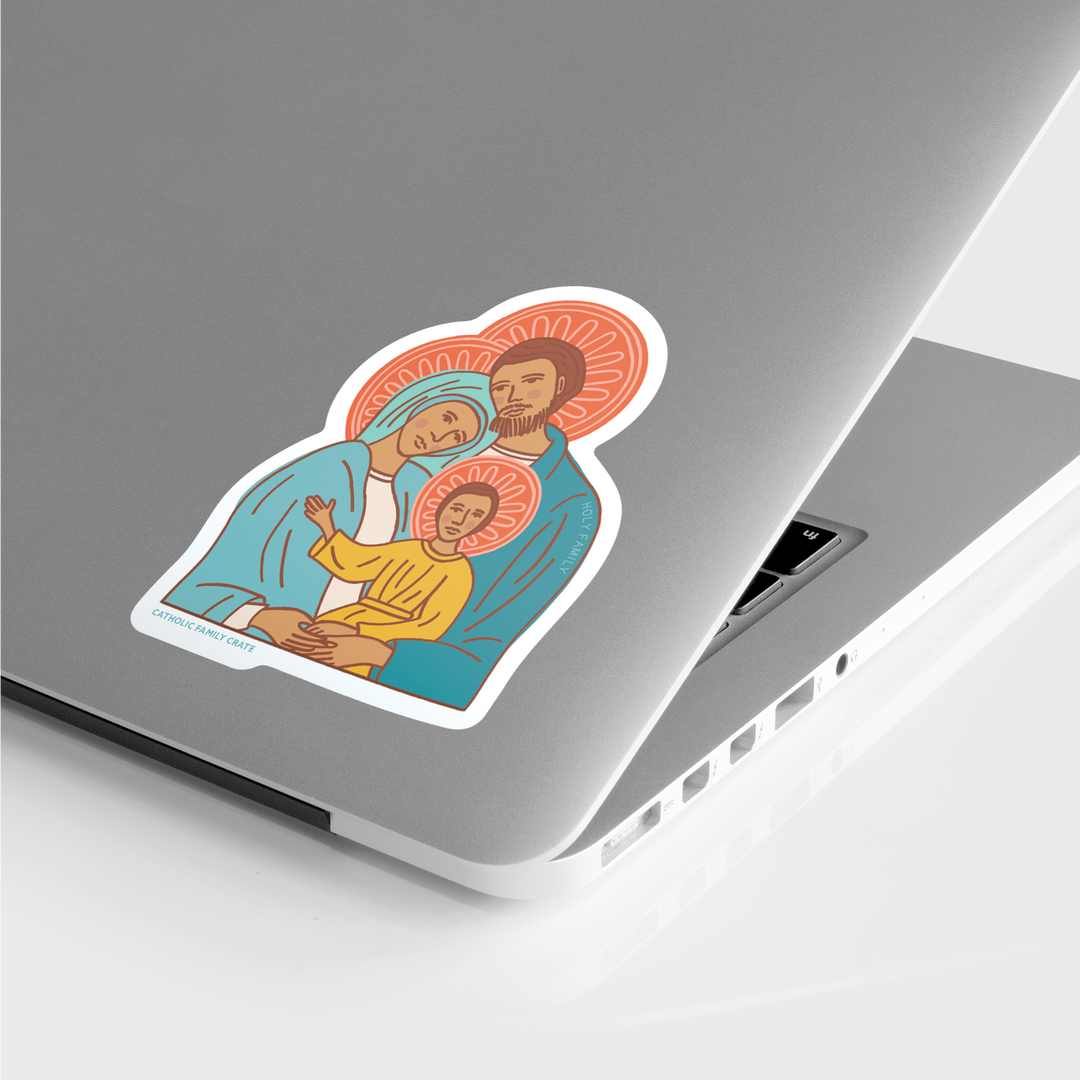 Holy Family Sticker – Catholic Family Crate