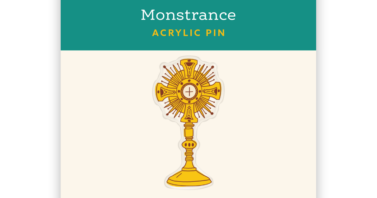 monstrance pin