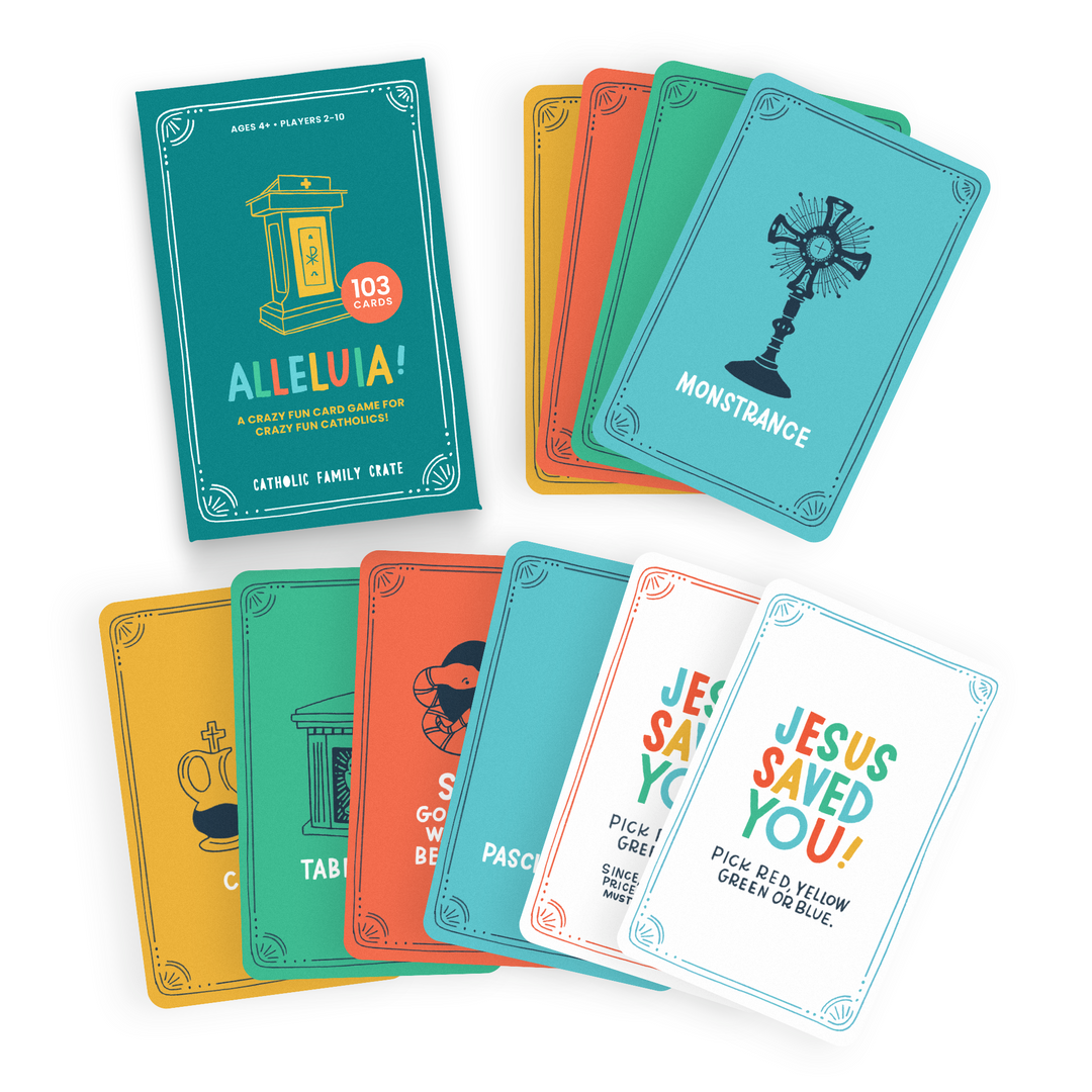 "Alleluia" Card Game - Catholic Gift – Catholic Family Crate