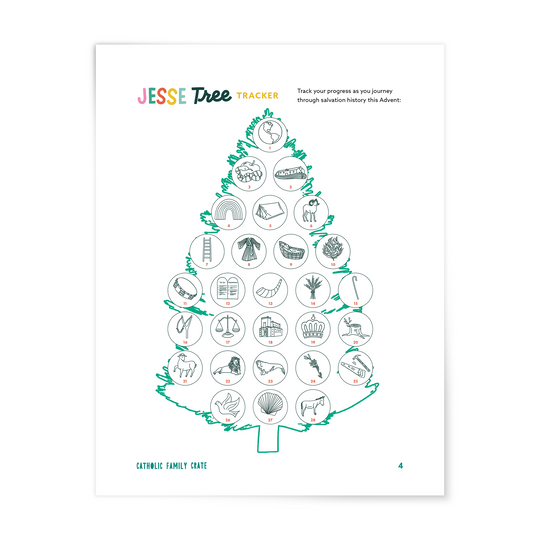 Jesse Tree Ornaments Activity Pack – Catholic Family Crate