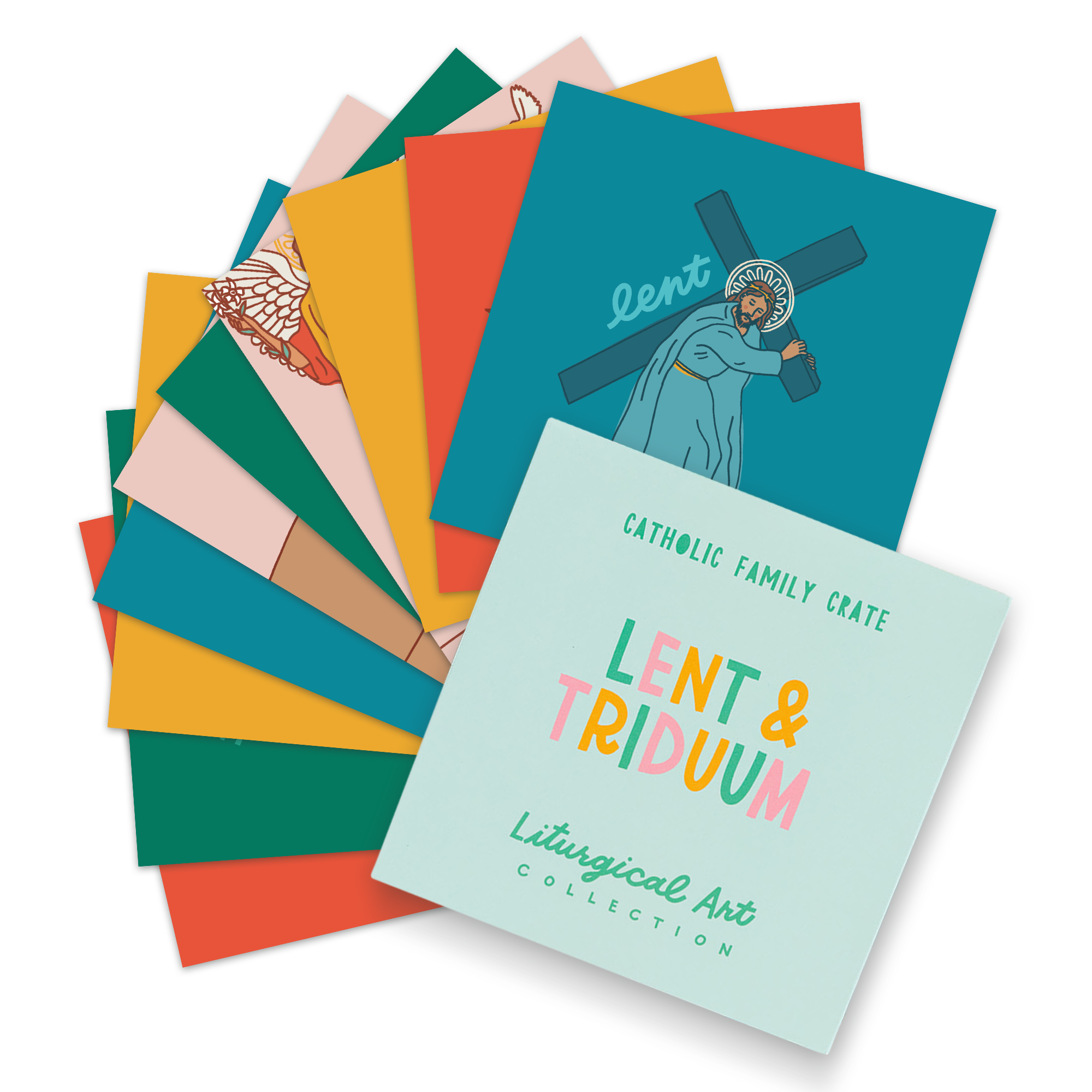Lent & Triduum Liturgical Art – Catholic Family Crate