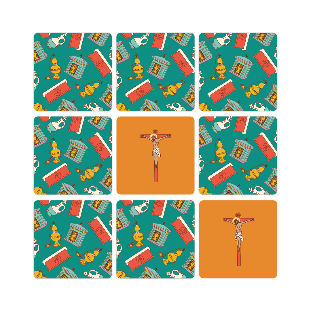 Mass Memory Game + Flashcards – Catholic Family Crate