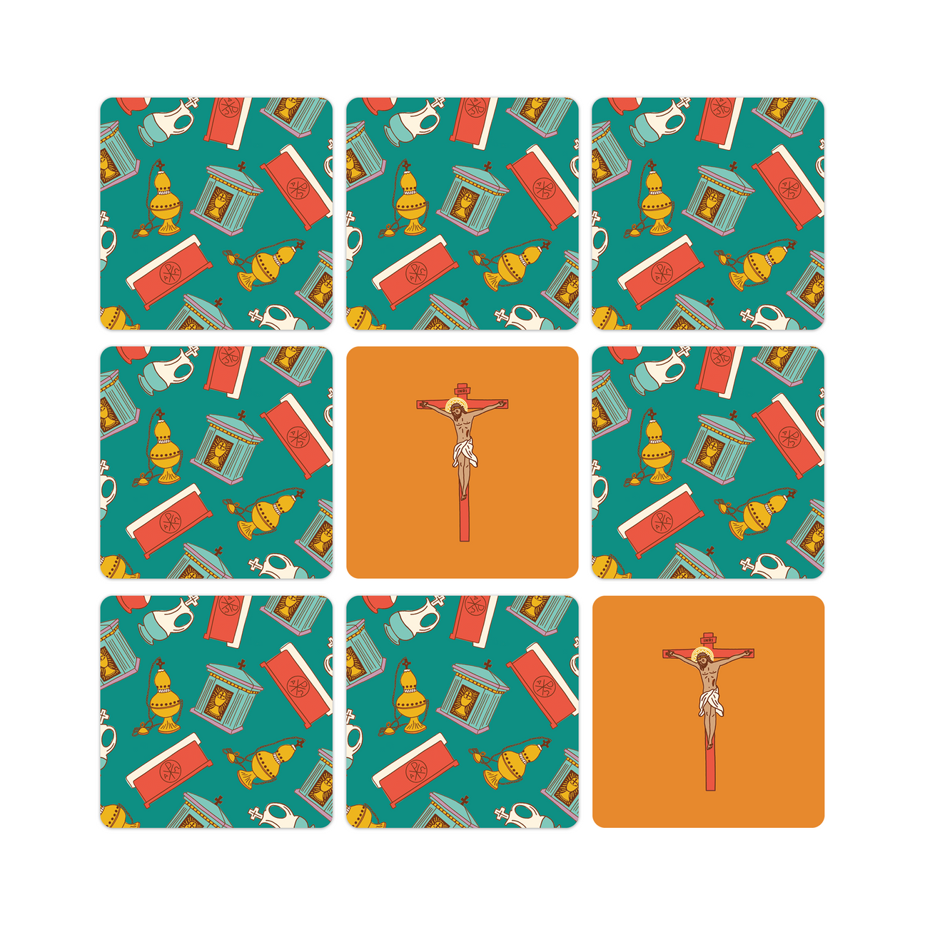 Mass Memory Game + Flashcards – Catholic Family Crate