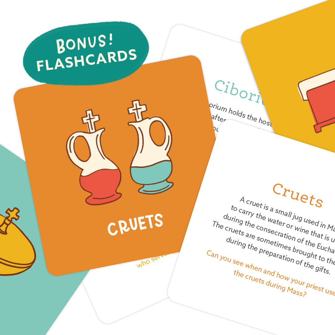 Mass Memory Game + Flashcards – Catholic Family Crate